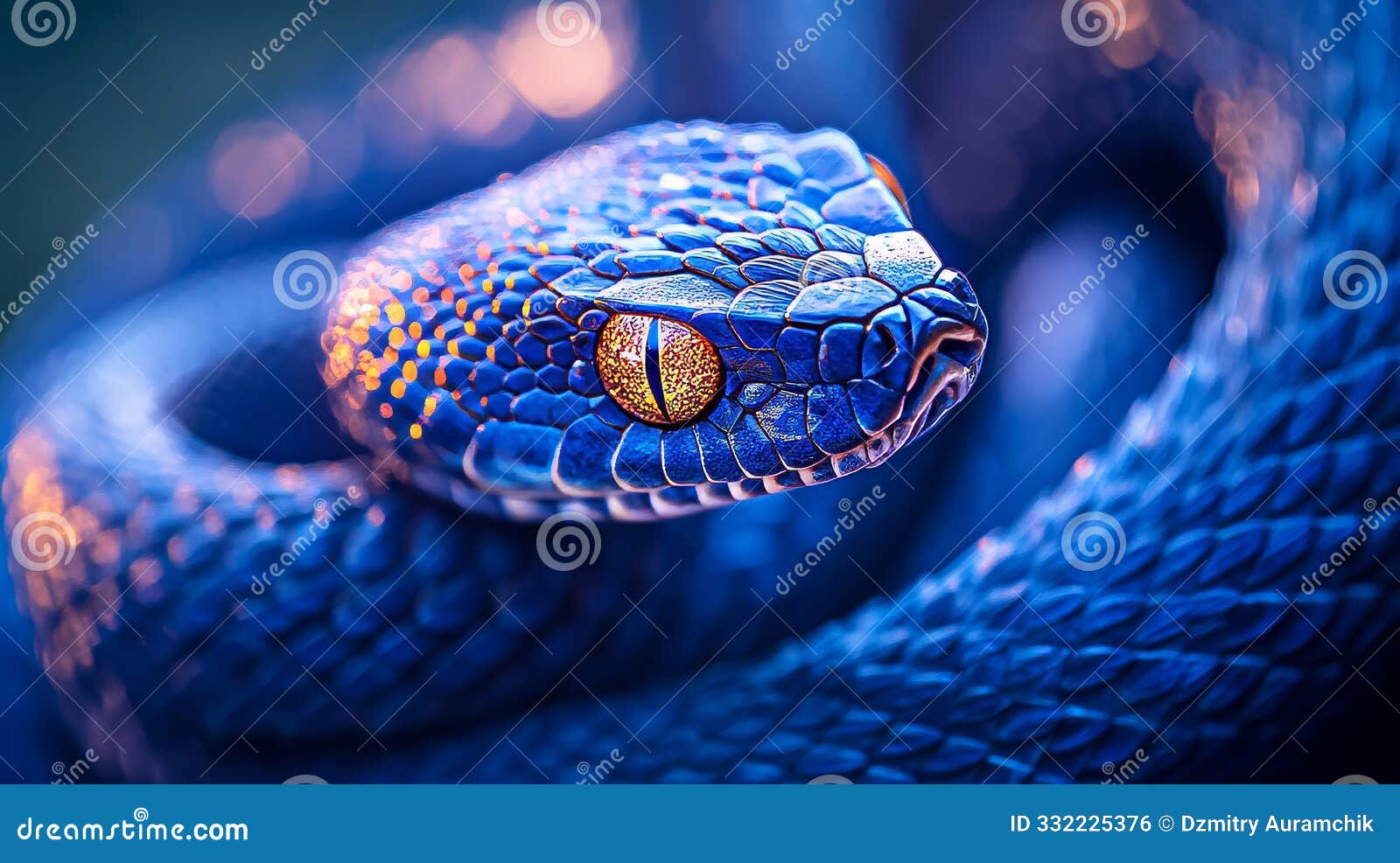 As a Symbol of Coding and Data Manipulation, a Snake Covered in Binary Code Represents Python ...