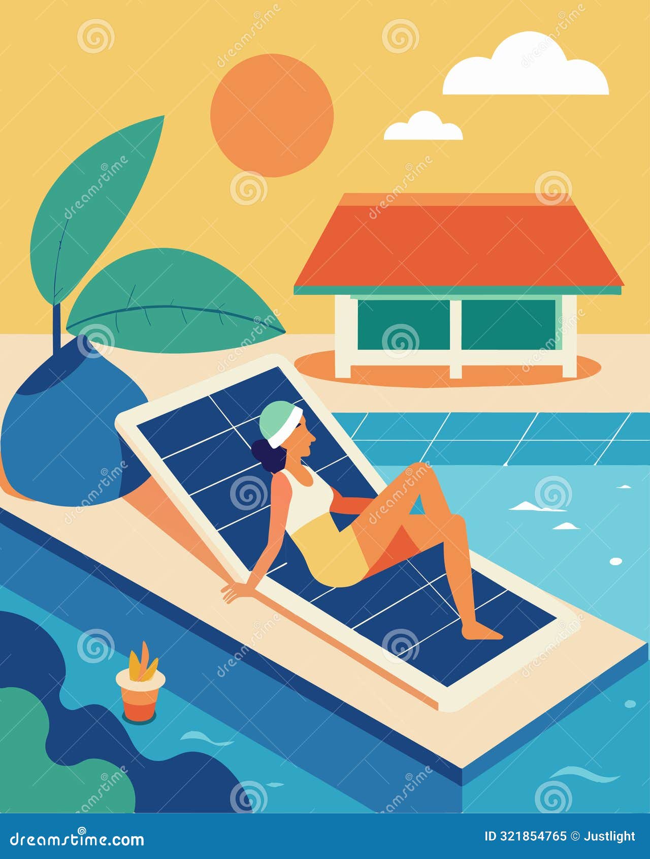 As You Lounge by the Pool Basking in the Warm Sunlight Know that the ...