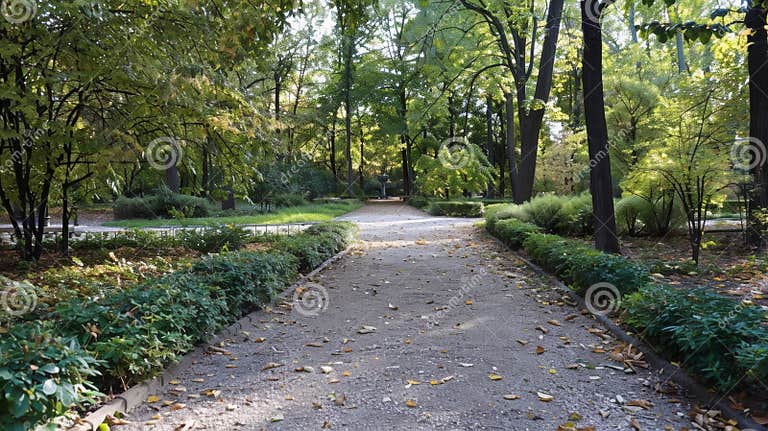 As You Walk through the Park the Path Seems To Split and Merge in ... As You Walk through the Park the Path Seems To Split and Merge in ...