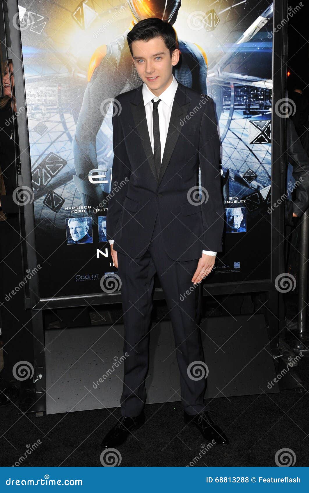 Asa Butterfield foto de archivo editorial. Imagen de fama - 68813288