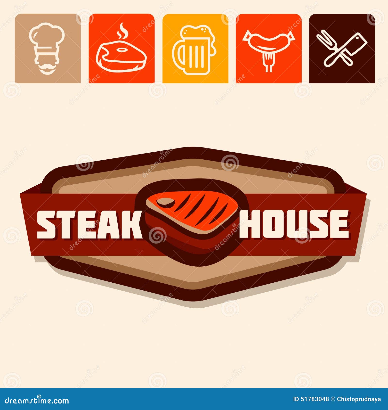 Asador ilustración del vector. Ilustración de fresco - 51783048