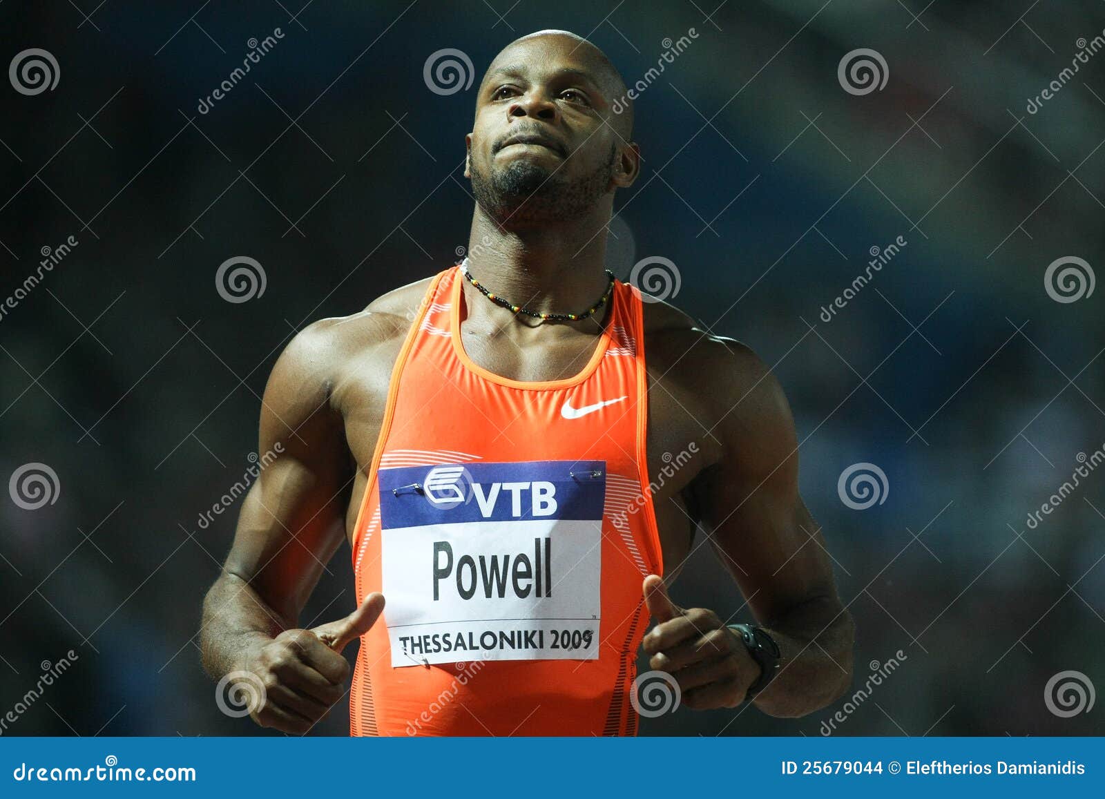 Asafa Powell Mens 100m World Athletics Final 2009 Editorial Stock Image ...