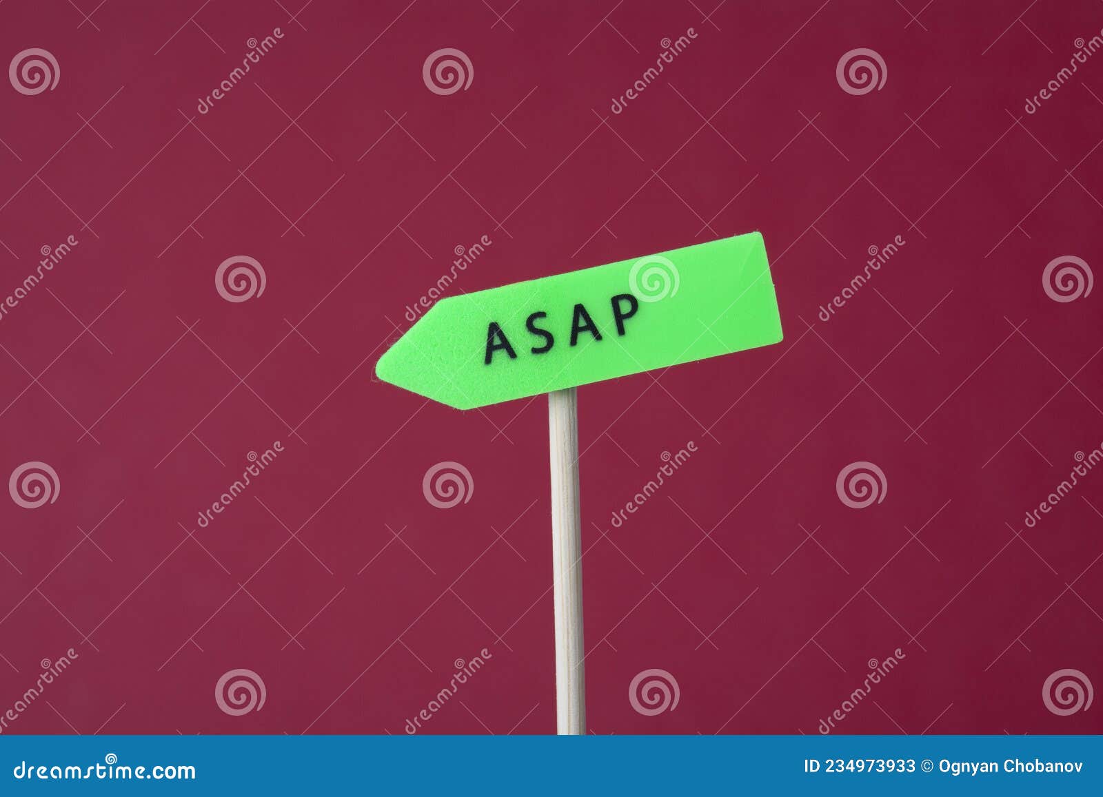 ASAP - As Soon As Possible stock image. Image of fast - 234973933