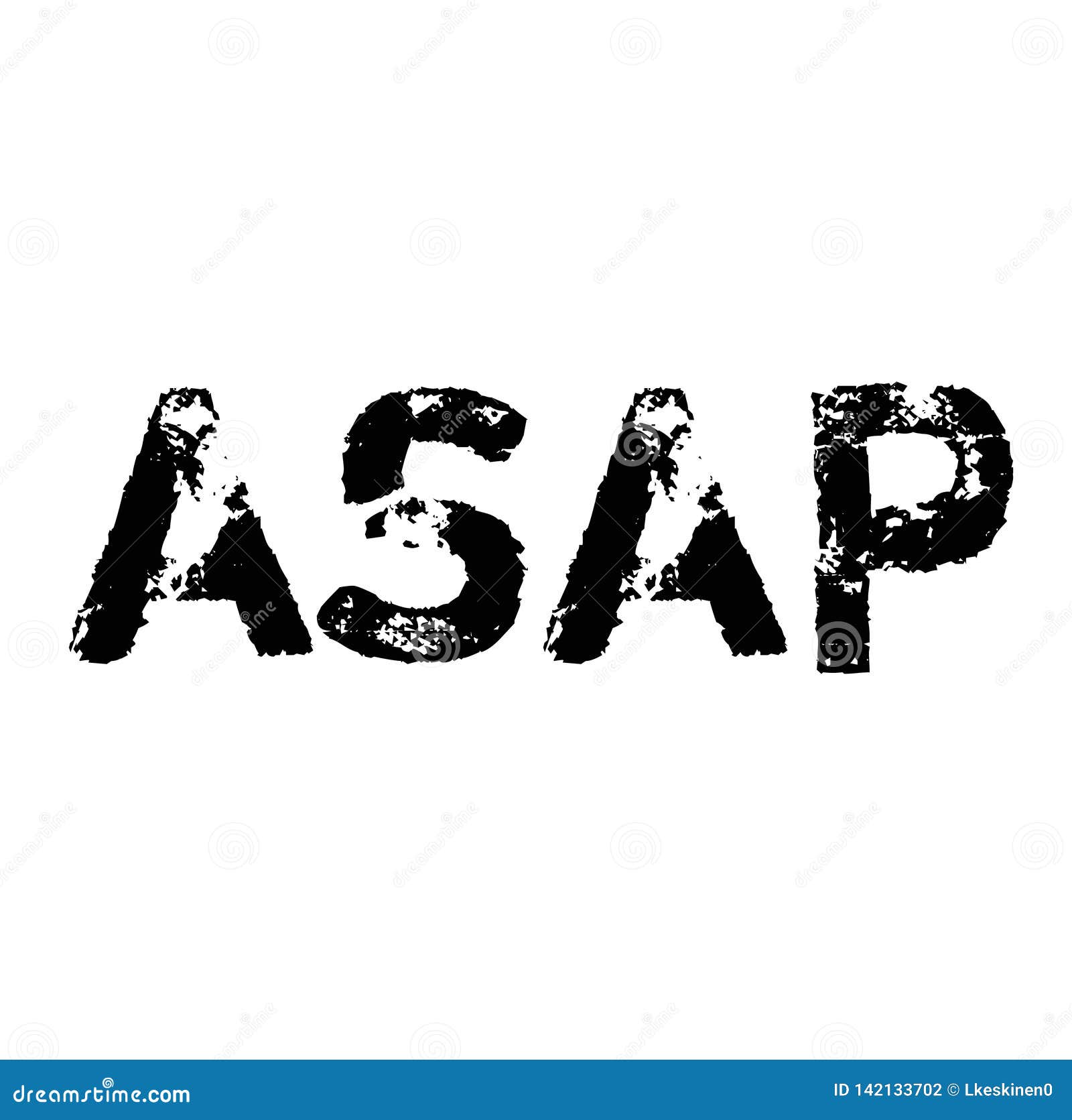 Asap stamp on white stock vector. Illustration of words - 142133702