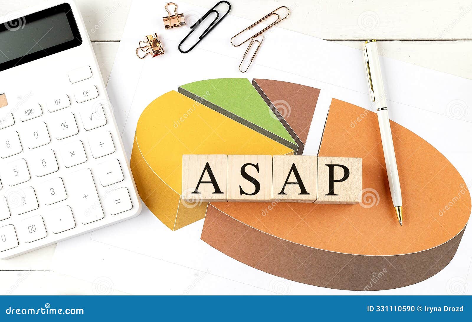 ASAP Word on Wooden Block on Chart Background Stock Photo - Image of ...