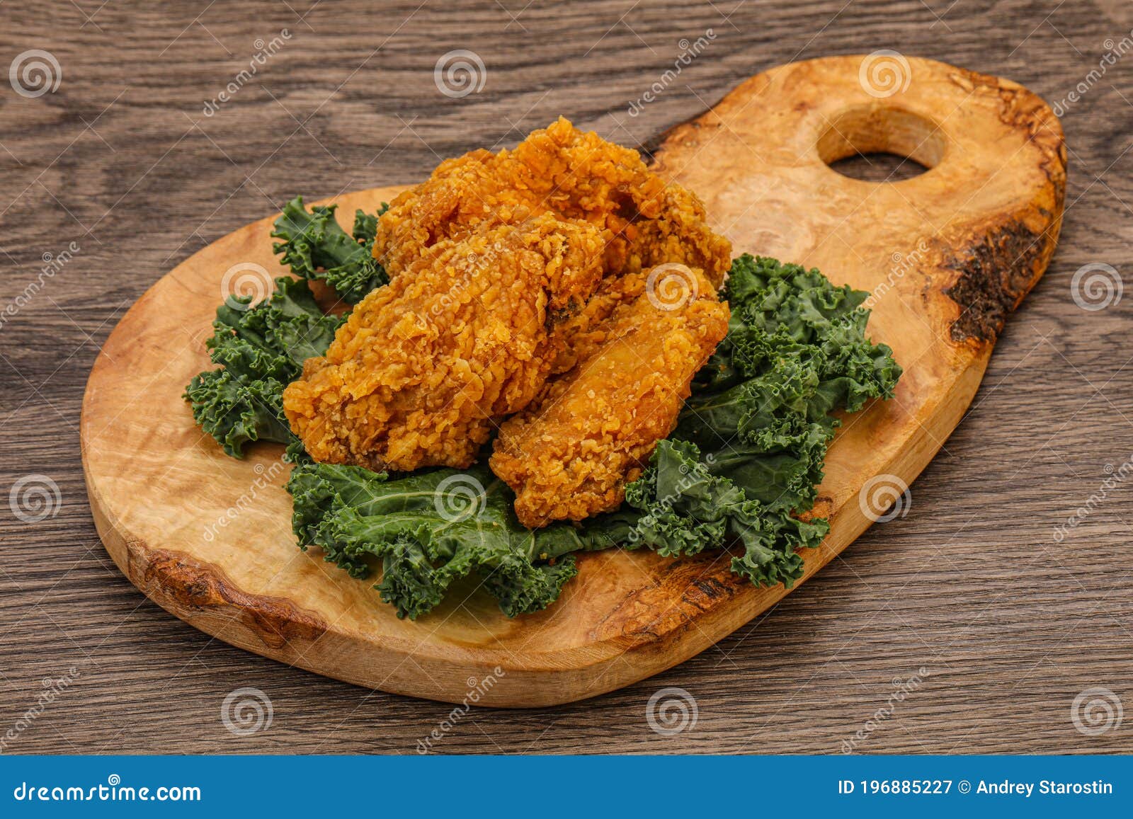Asas De Frango Frito E Picante Imagem de Stock - Imagem de delicioso ...