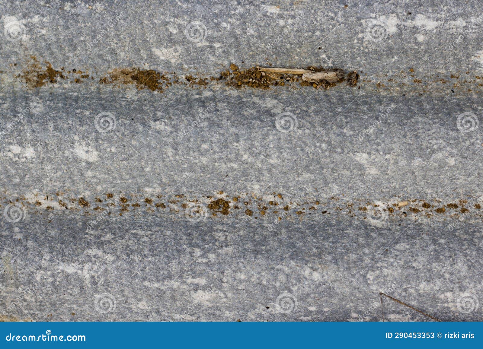 The Asbestos Photo is Gray with Grains of Soil Stock Image - Image of ...
