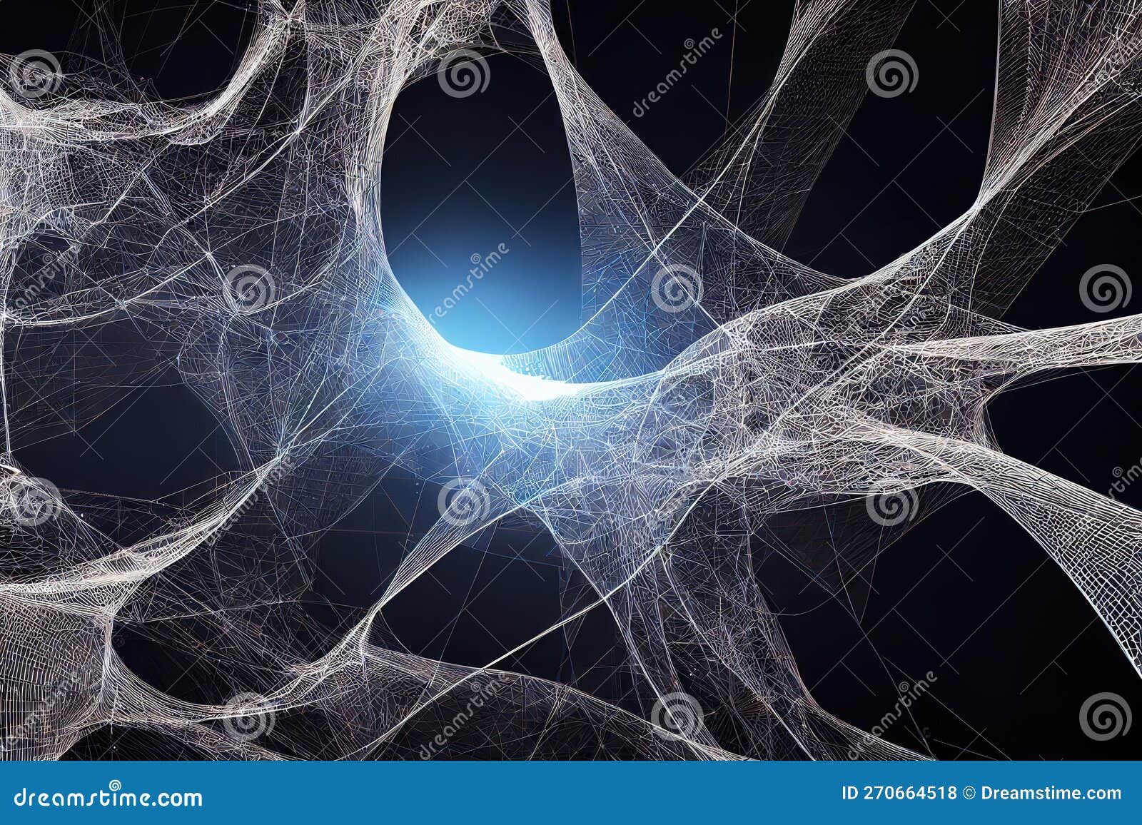Asbtract 3D Background with Incomprehensible Objects, Dark Background ...