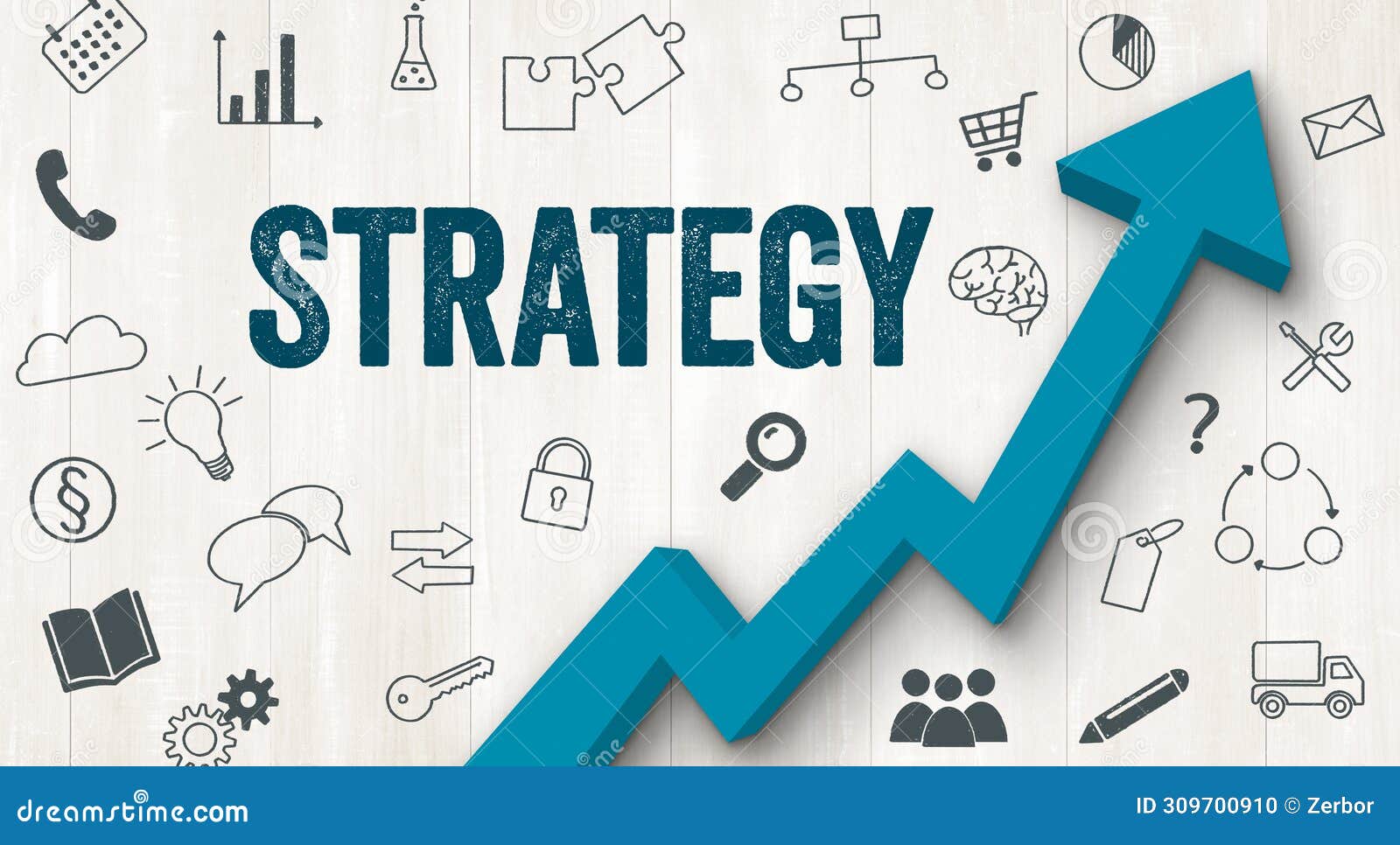 Strategy stock photo. Image of note, vision, strategy - 309700910
