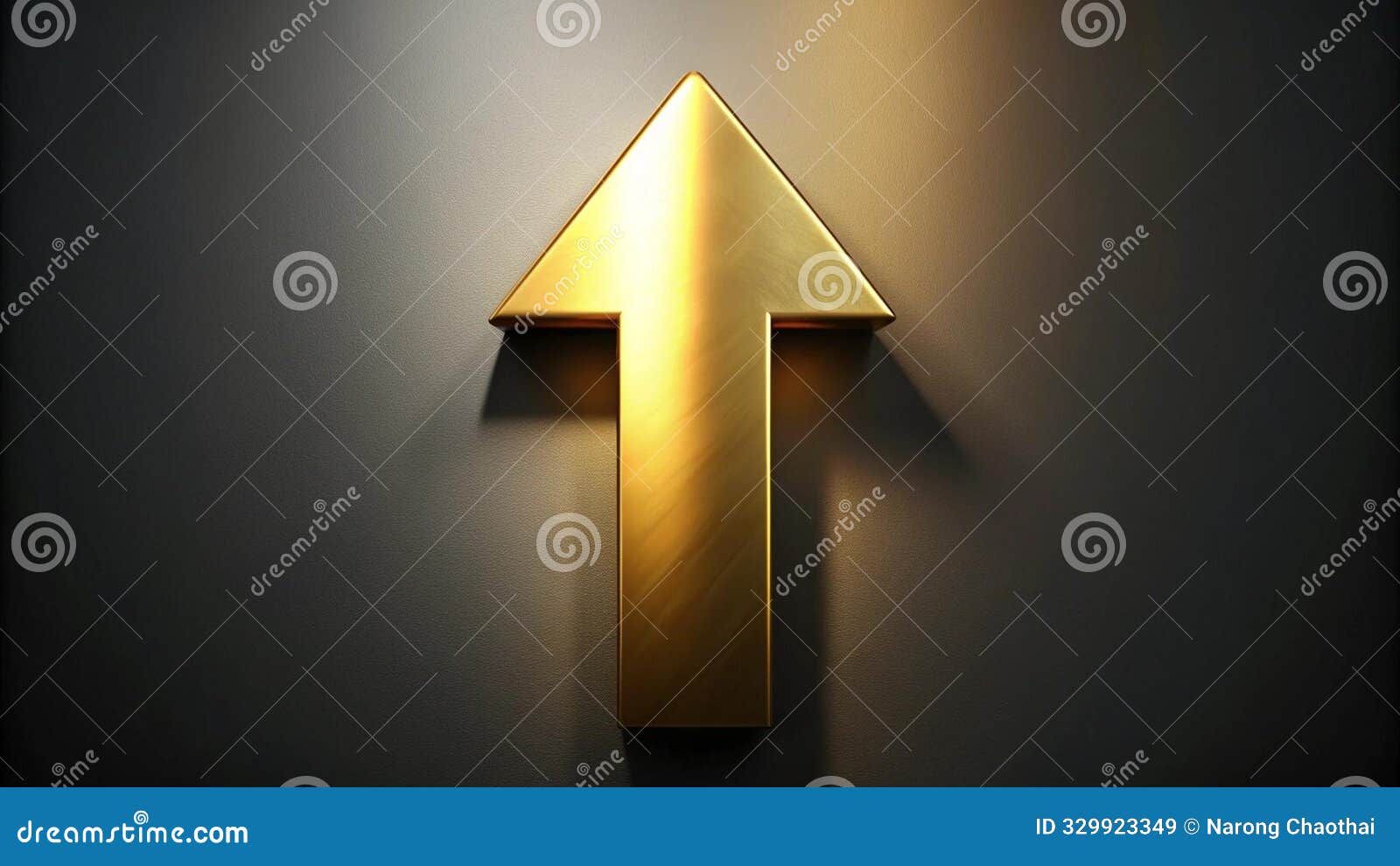 Ascending Arrow of Progress Generative AI Stock Illustration ...