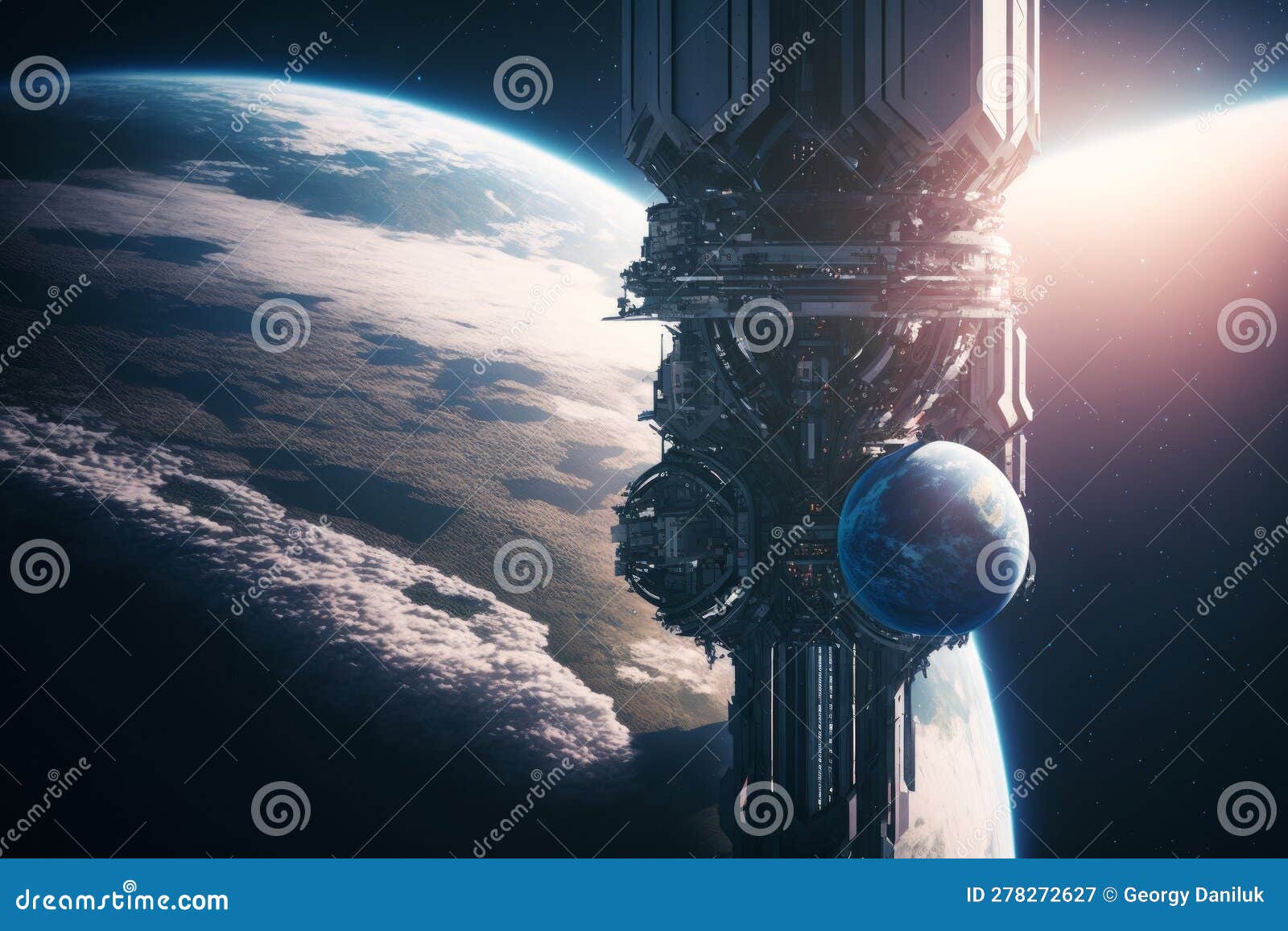 A Stunningly Realistic Bionic Space Elevator in Unreal Engine 5 - Ultra ...