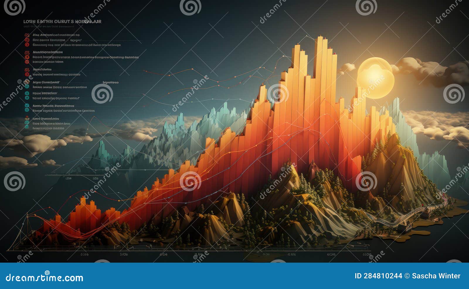 Elevate: Embracing Progress and Potential Stock Illustration ...