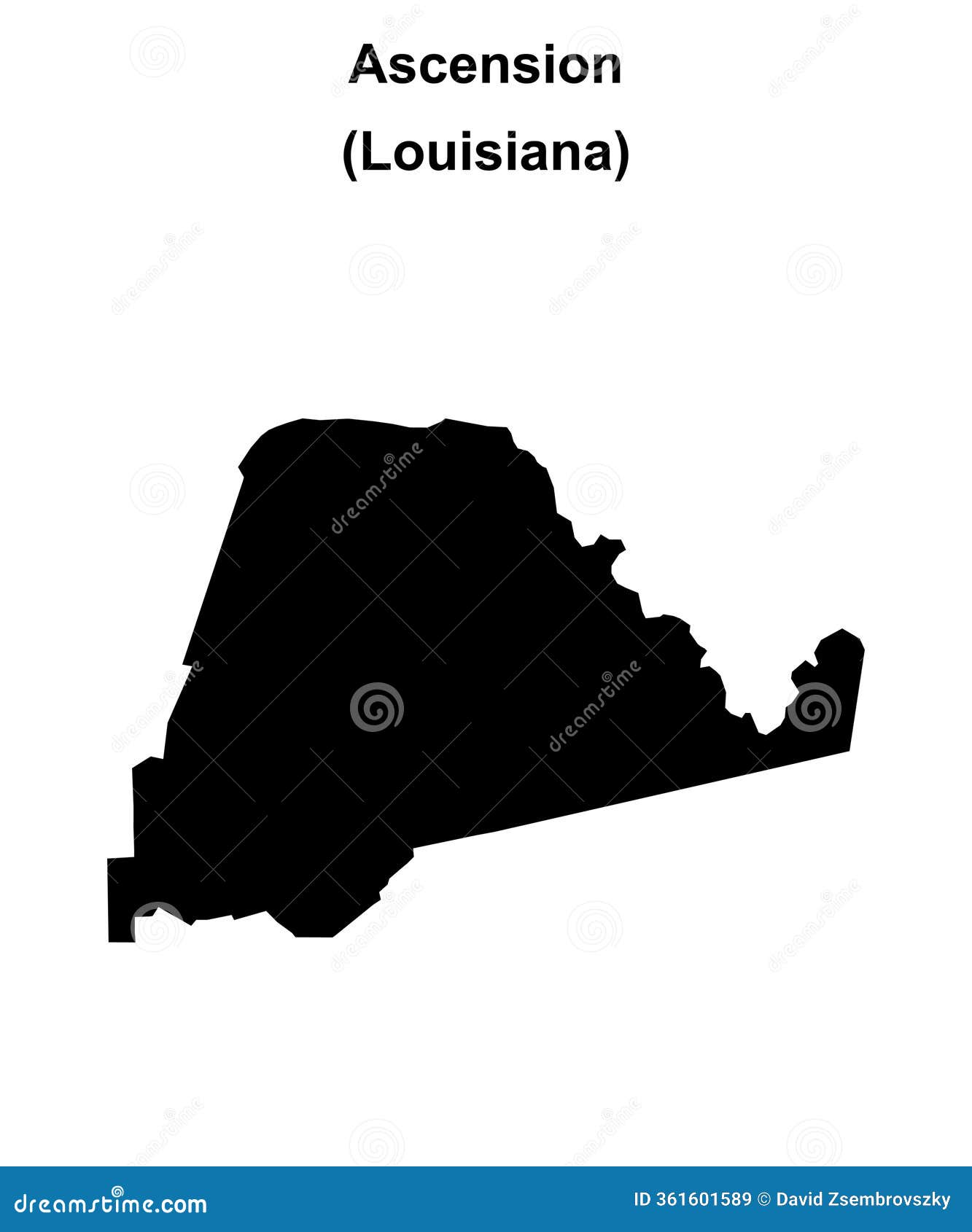 Ascension outline map stock vector. Illustration of territory - 361601589