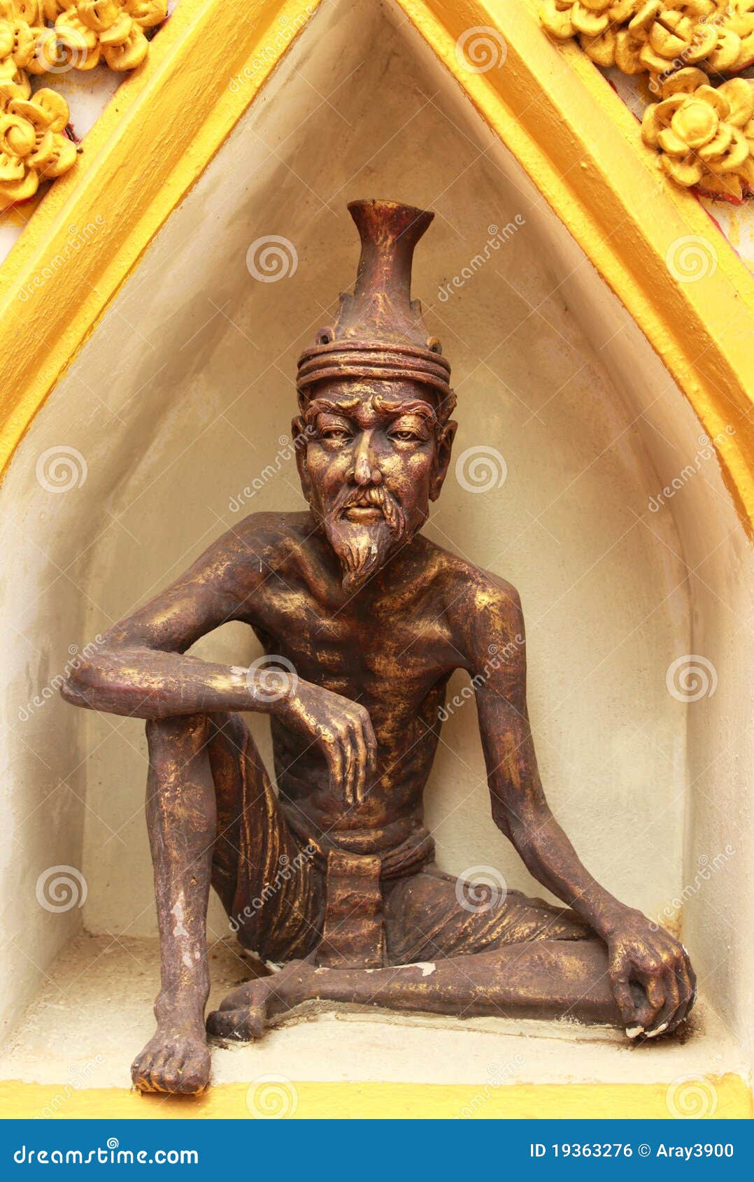 An ascetic image stock photo. Image of symbol, idol, construction ...