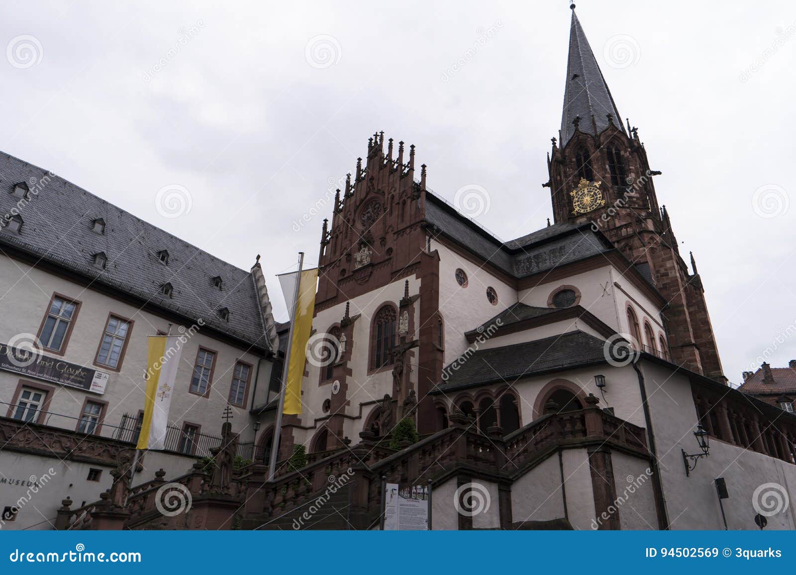 Aschaffenburg am Main editorial stock image. Image of travel - 94502569