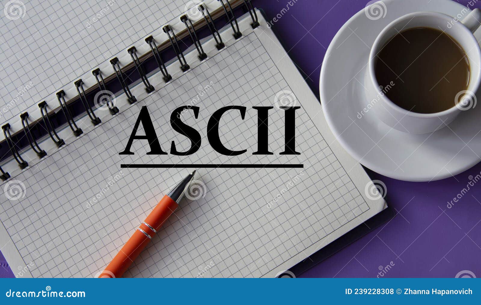 ASCII - American Standard Code For Information Interchange Acronym With ...