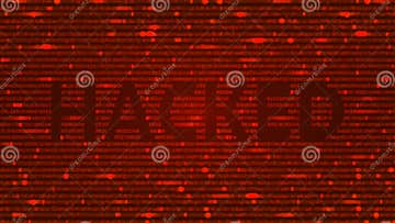 ASCII Art Background with Word Hacked Stock Vector - Illustration of computer, hack: 127196317