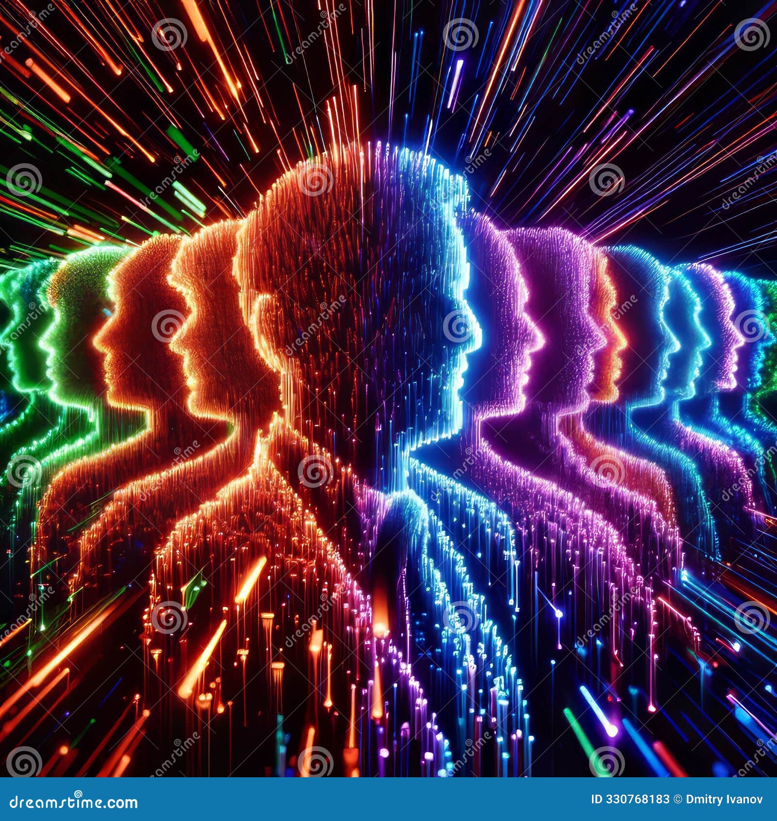 25 ASCII & Luminogram an ASCII Representation of Thes Stock ...