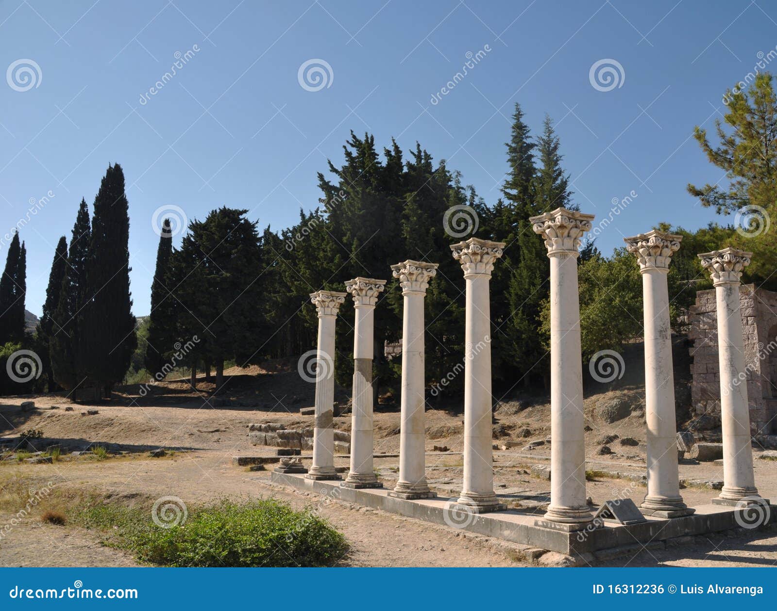 Asclepion stock photo. Image of picturesque, hippocrates - 16312236