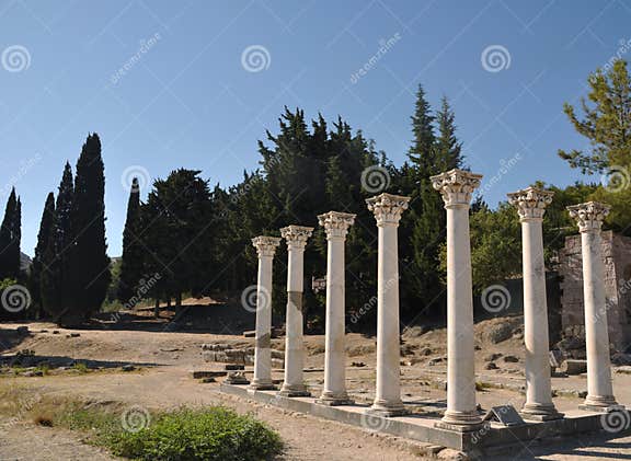 Asclepion stock photo. Image of picturesque, hippocrates - 16312236