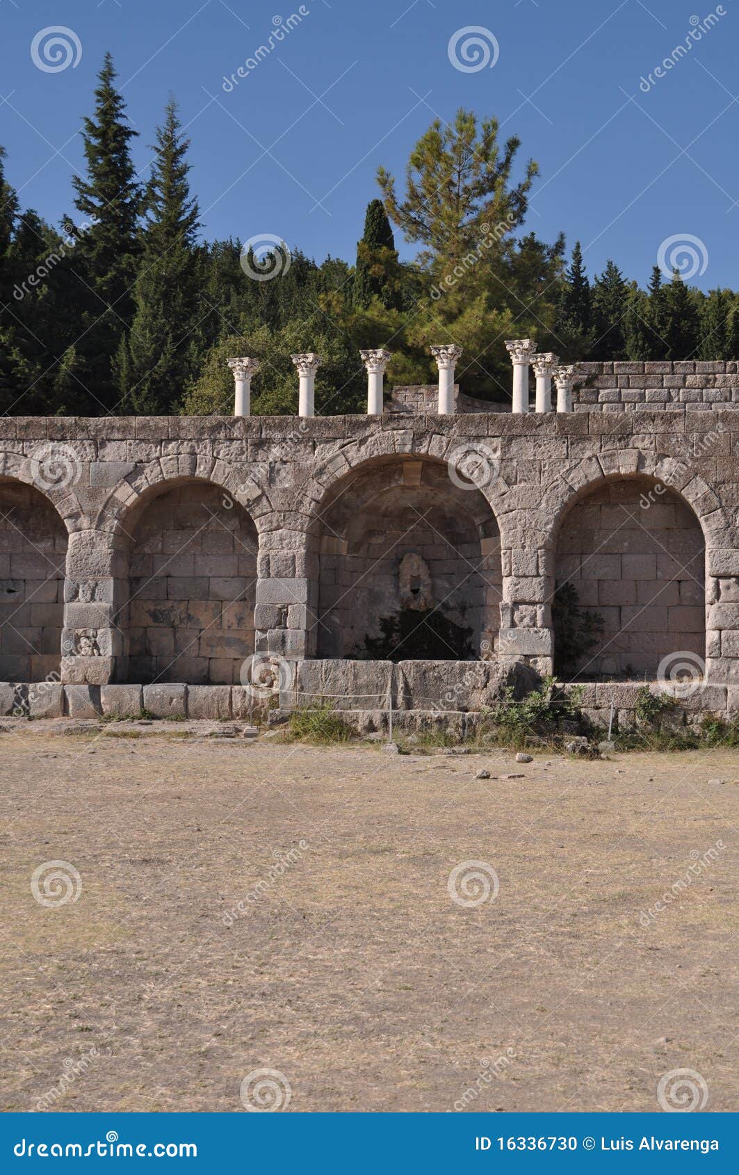 Asclepion stock photo. Image of healing, aesculapius - 16336730