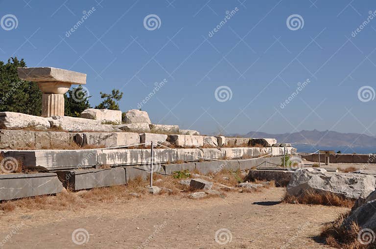 Asclepion stock photo. Image of columns, asclepion, asclepeion - 16336902