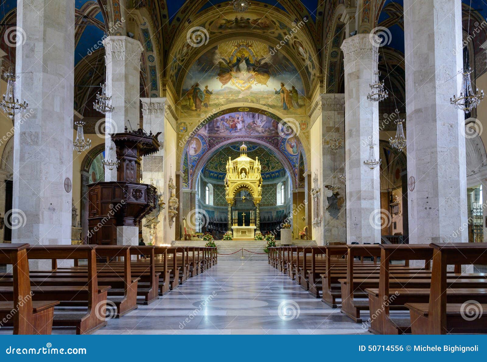 Ascoli Piceno, Marche. The Palazzo Dei Capitani Del Popolo Editorial ...