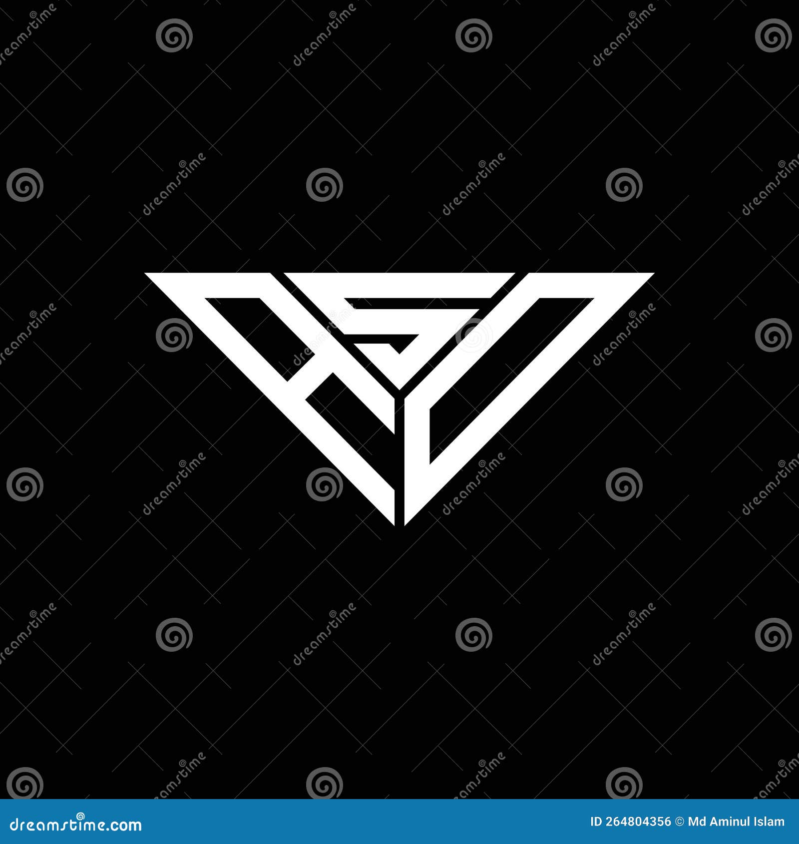 ASD Letter Logo Creative Design with Vector Graphic,pe Stock ...