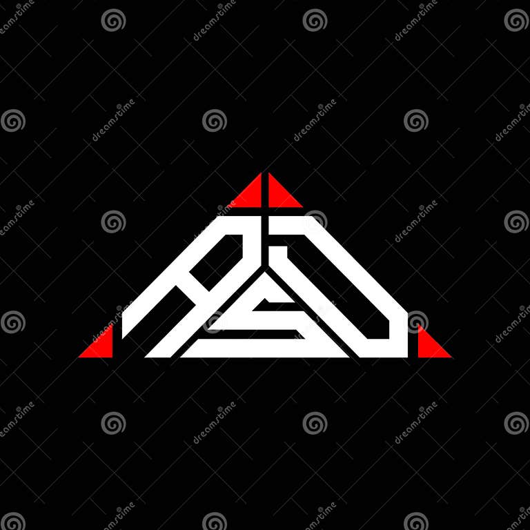 ASD Letter Logo Creative Design with Vector Graphic, ASD Simple and ...