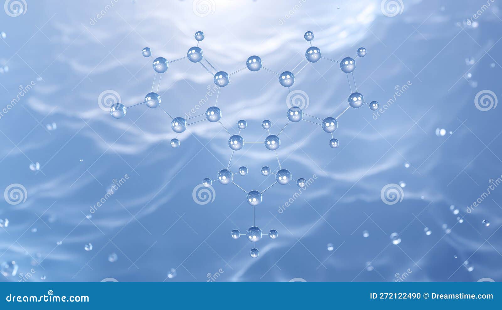 Asenapine Molecular Structure, 3d Model Molecule, Atypical ...