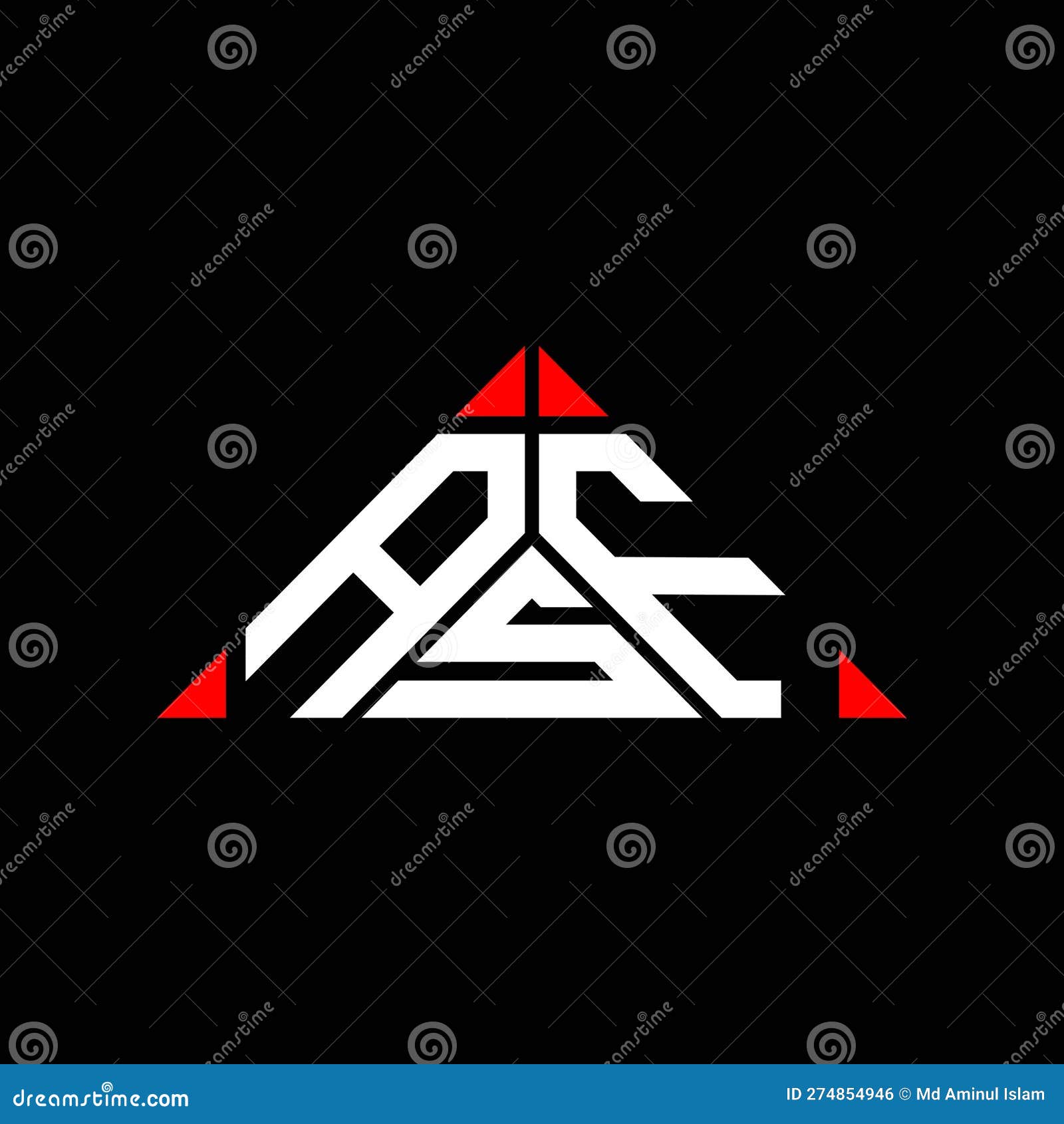ASF Letter Logo Creative Design with Vector Graphic, ASF Simple and ...