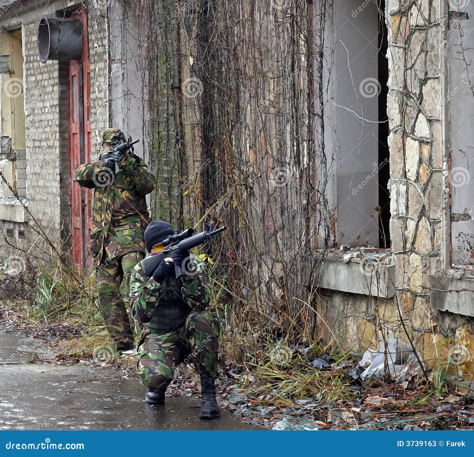 Asg game stock image. Image of desolate, factory, automatic - 3739163