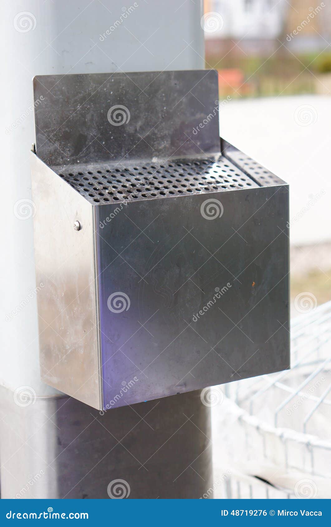 Ash container stock photo. Image of waste, object, metal - 48719276