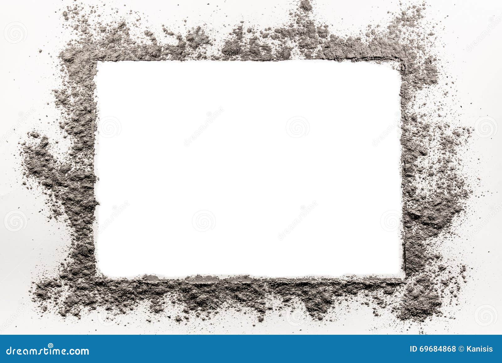 Ash, Dust, Sand Or Dirt On A Pile As Death, Cremation Remains, B Stock ...