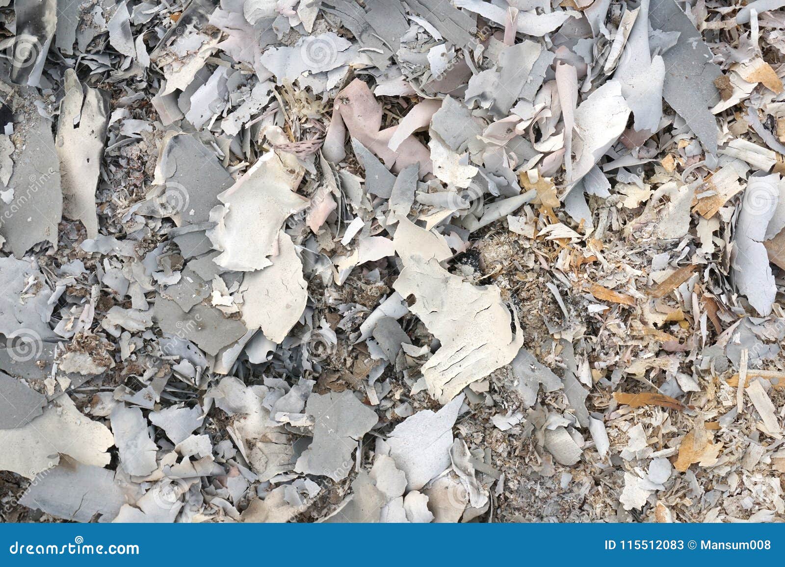 Ash on the ground stock image. Image of burned, ashes - 115512083