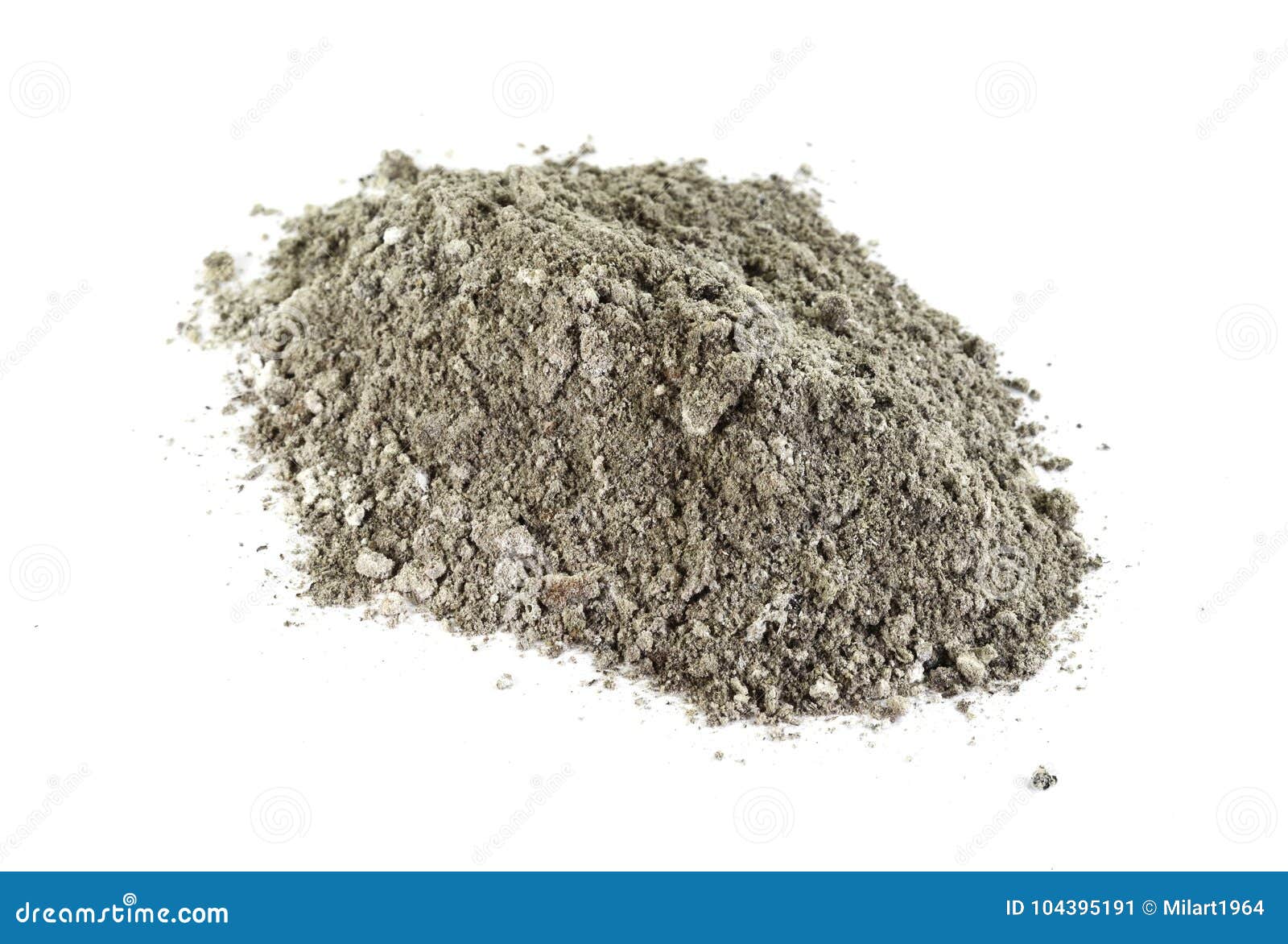 Ash Isolated on White Background. Stock Image - Image of medicine ...
