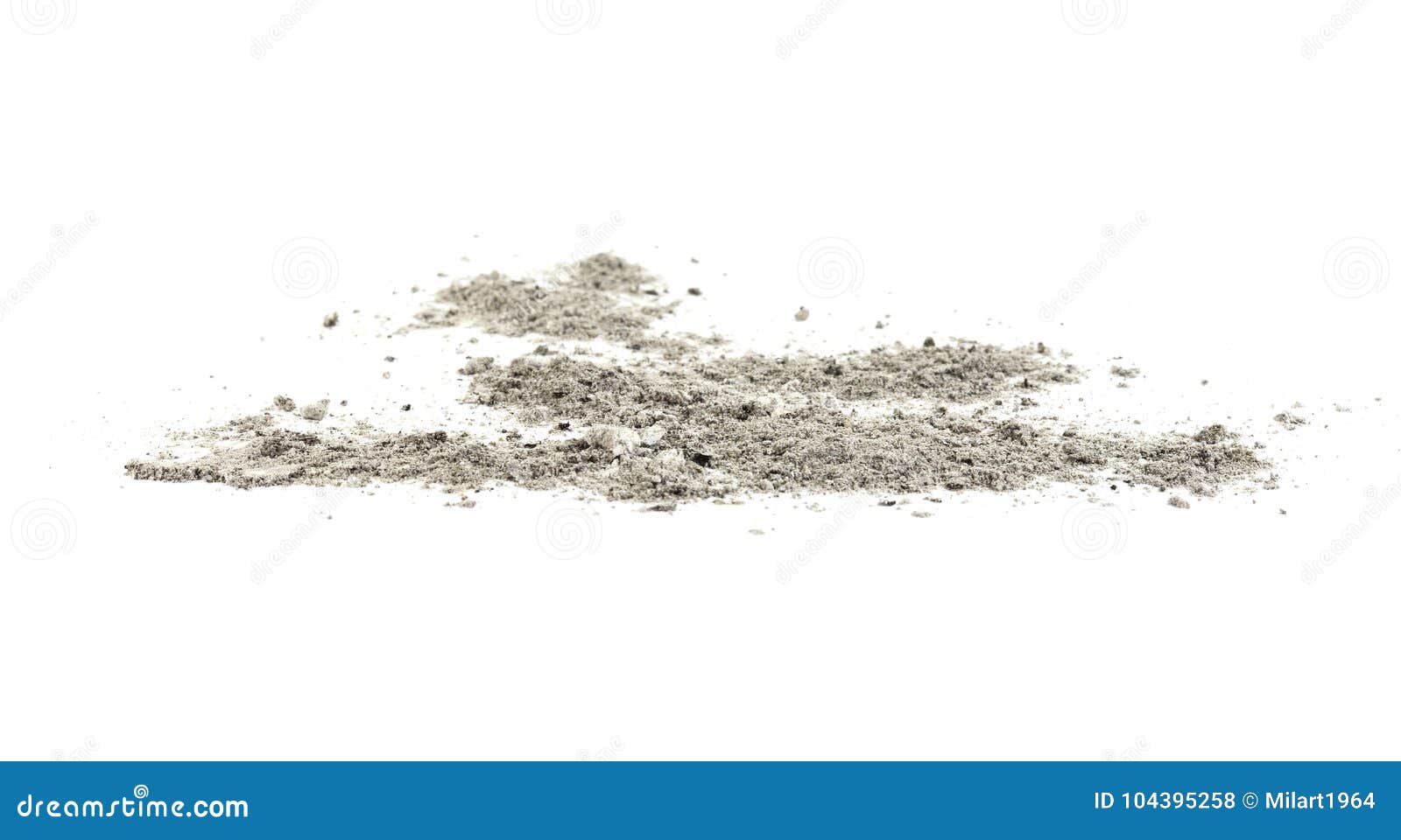 Ash Isolated on White Background. Stock Photo - Image of issues ...