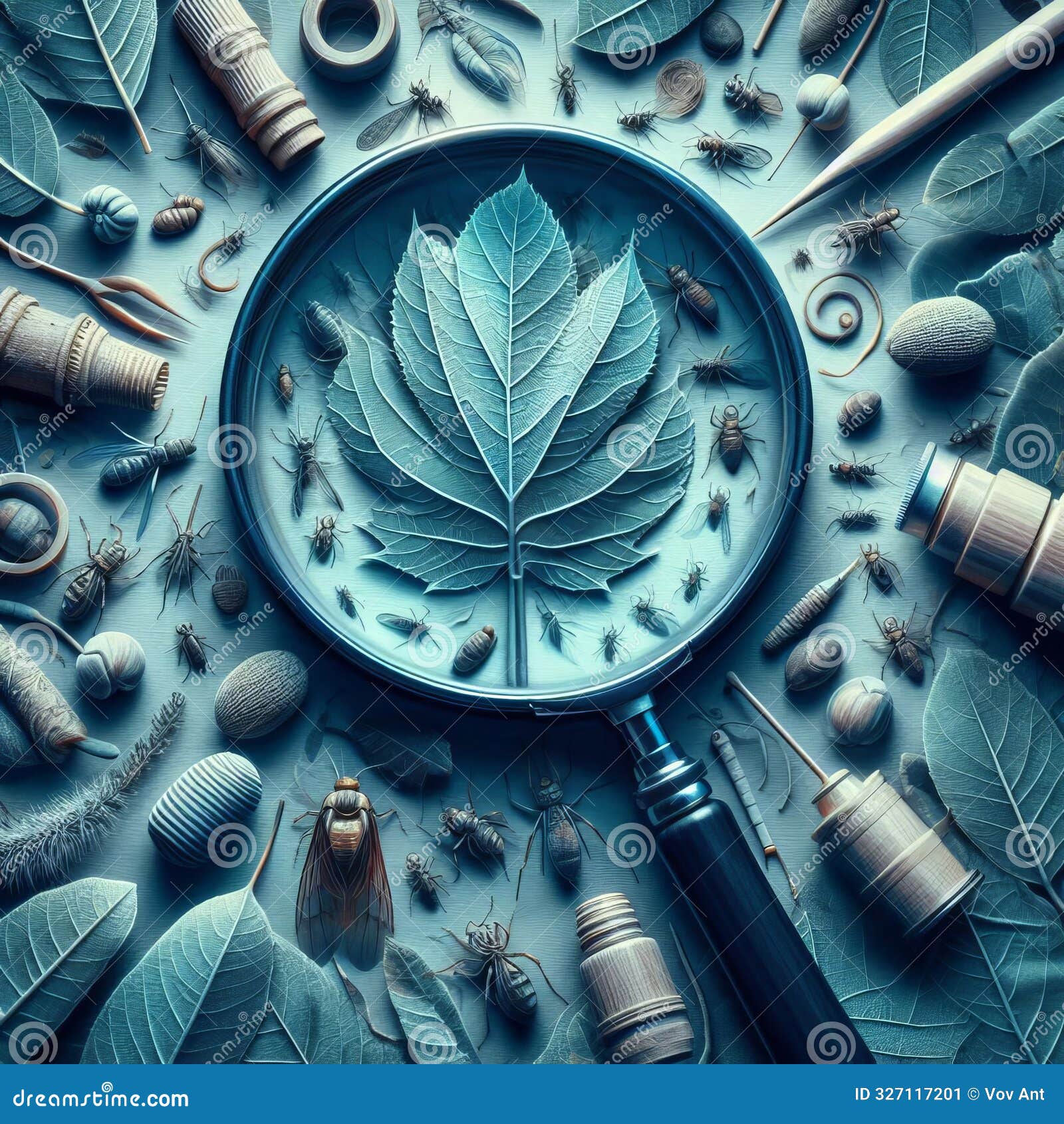 Ash Leaf Aid Techniques or Methods for Identifying an Stock Image ...