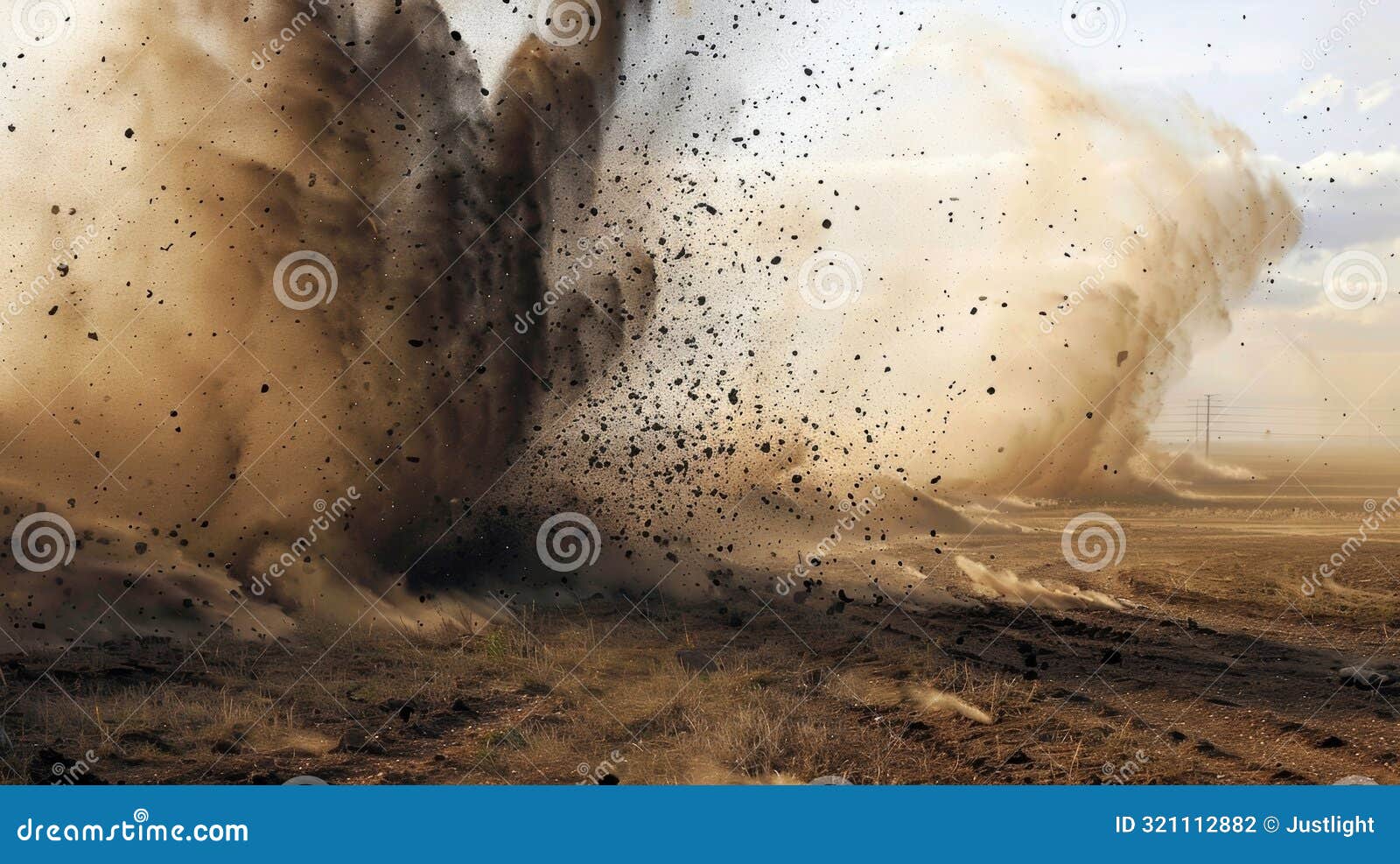 Ash Particles Caught in a Violent Wind Creating Dangerous Minitornadoes ...