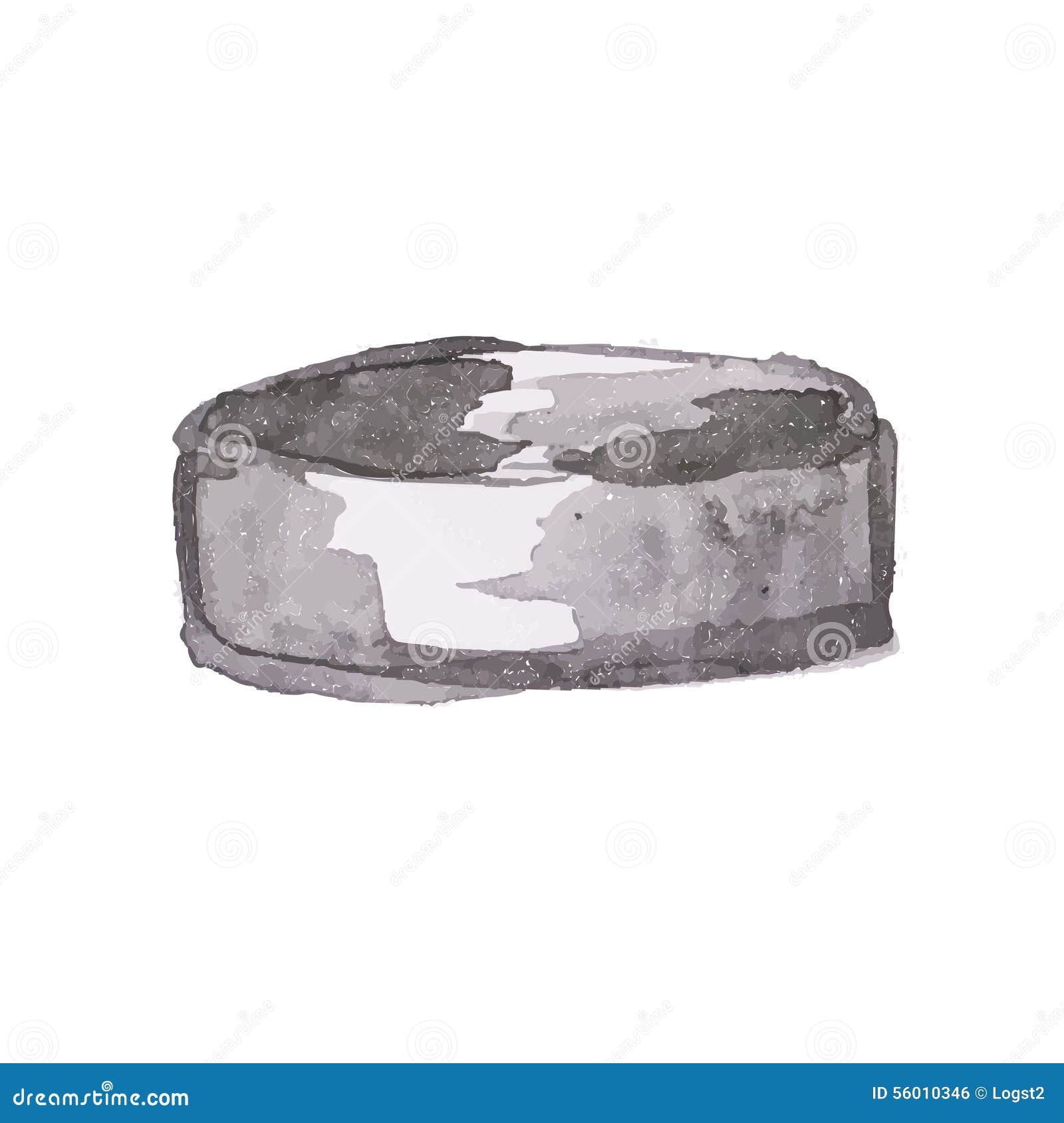 Ash Tray - Hand Drawn Ink Vector Illustration, Part of Home Objects Set ...