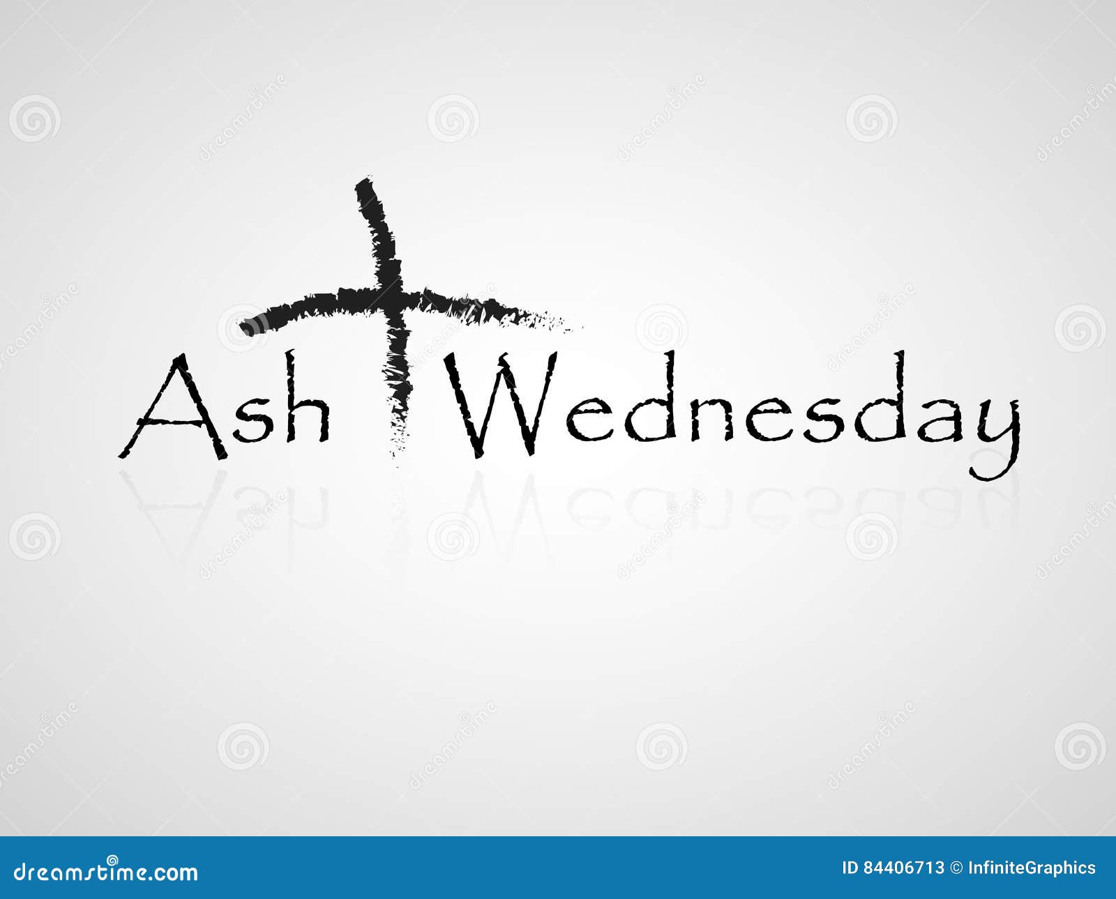 Ash Wednesday Background ilustración del vector. Ilustración de ...