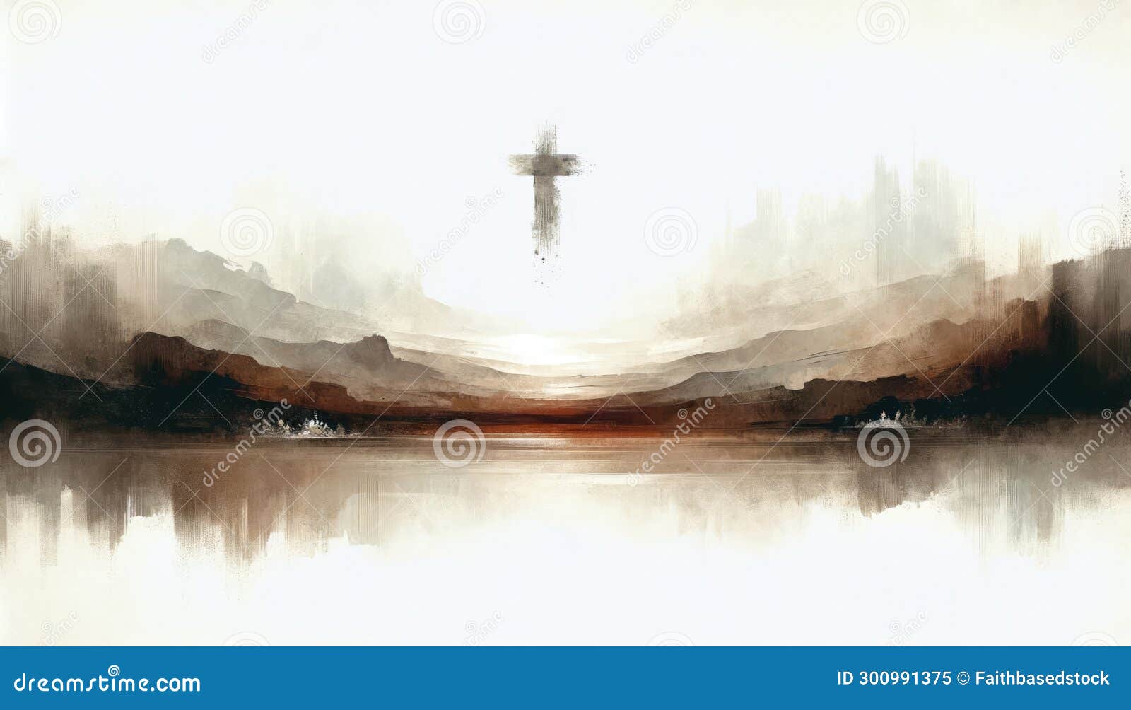 Ash Wednesday. Christian Cross Symbol Marked With Ash Stock Image ...