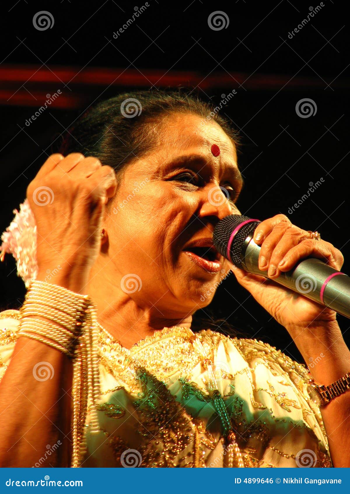 Asha editorial photo. Image of jewelery, famous, gesture - 4899646