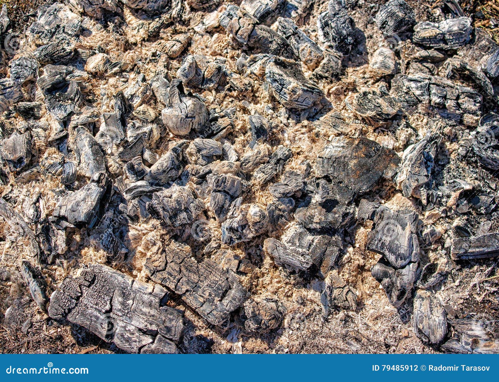 Ashes of burnt wood stock photo. Image of design, rough - 79485912