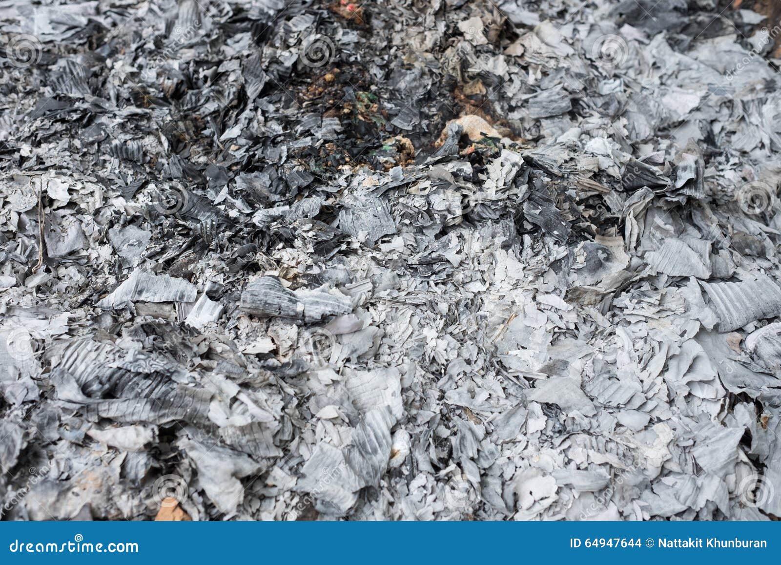 Ashes and Cinders from Wood and Waste Burning Stock Photo - Image of ...