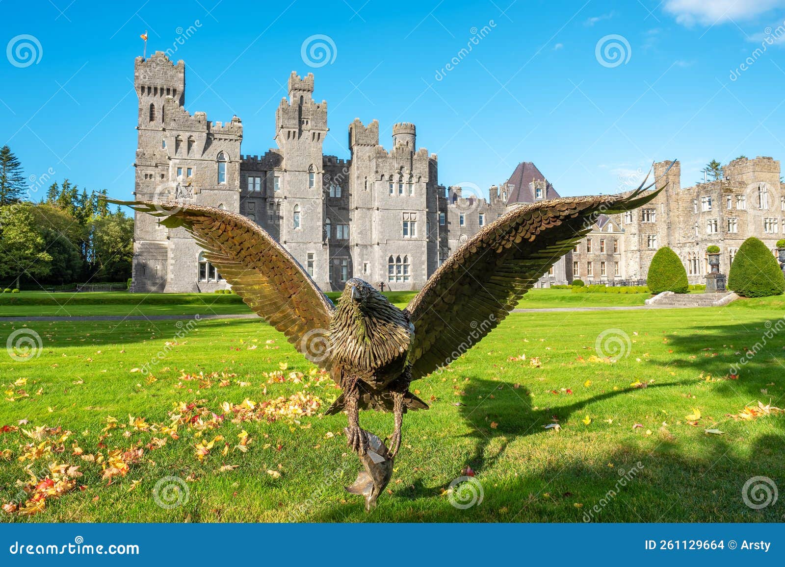 Ashford Castle. County Mayo, Ireland Stock Photo - Image of eire, court ...
