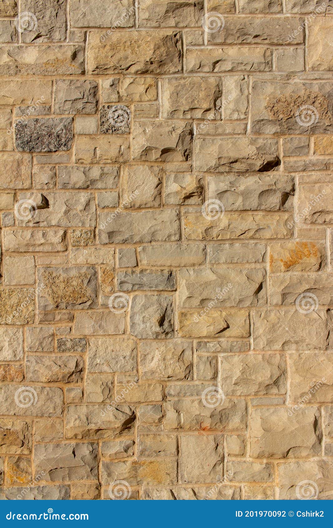Ashlar Pattern Natural Limestone Block Wall Texture Background Stock ...
