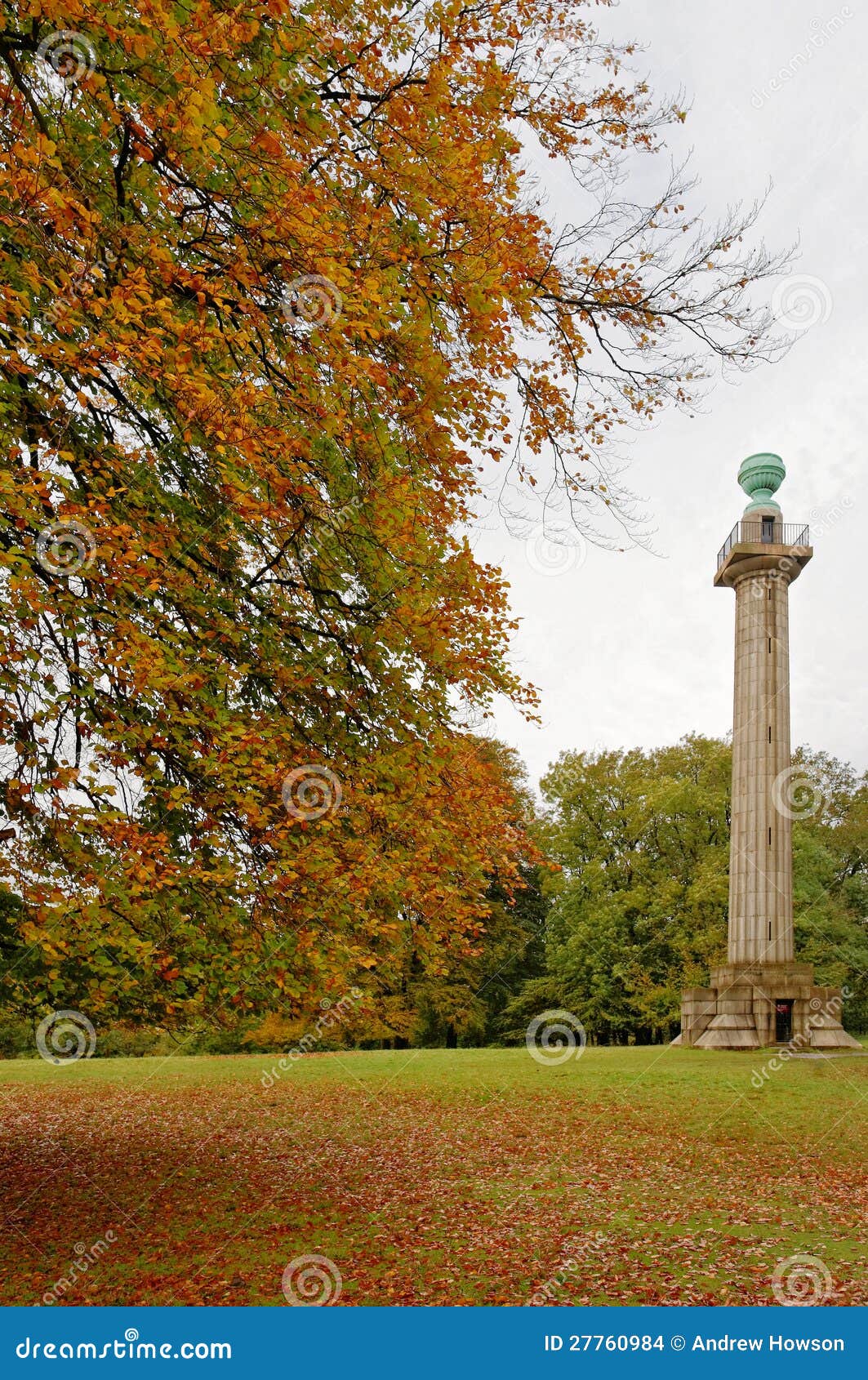 Ashridge Estate Monument stock photo. Image of monument - 27760984