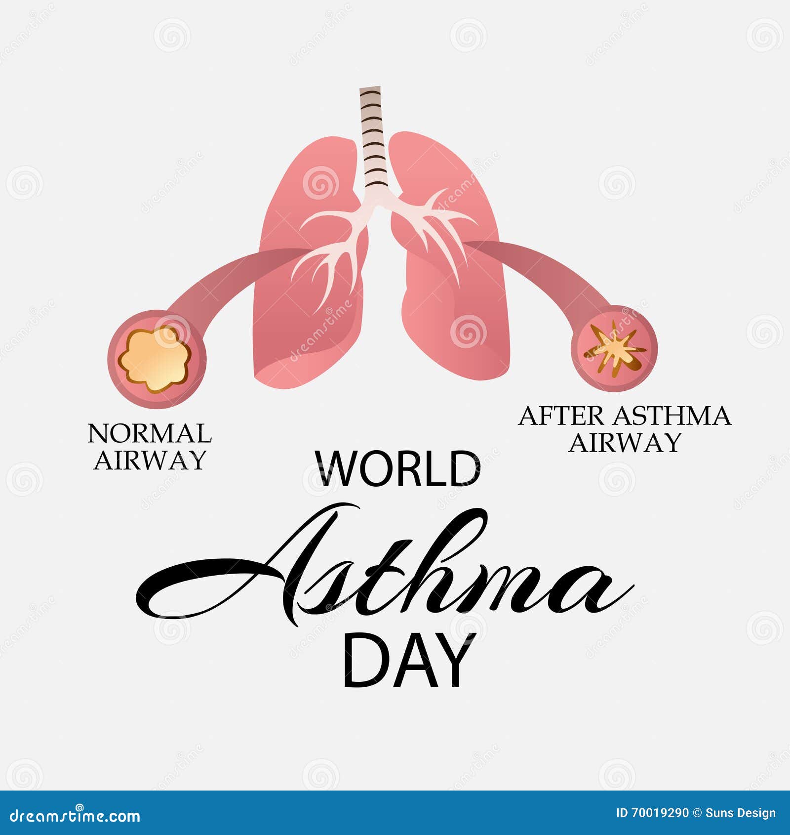 Ashtma day stock illustration. Illustration of blue, breath - 70019290