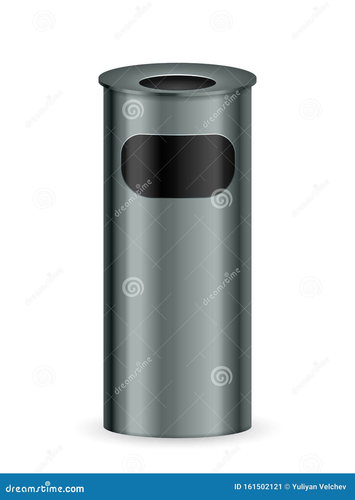 Ashtray bin stock vector. Illustration of isolated, ashtray - 161502121